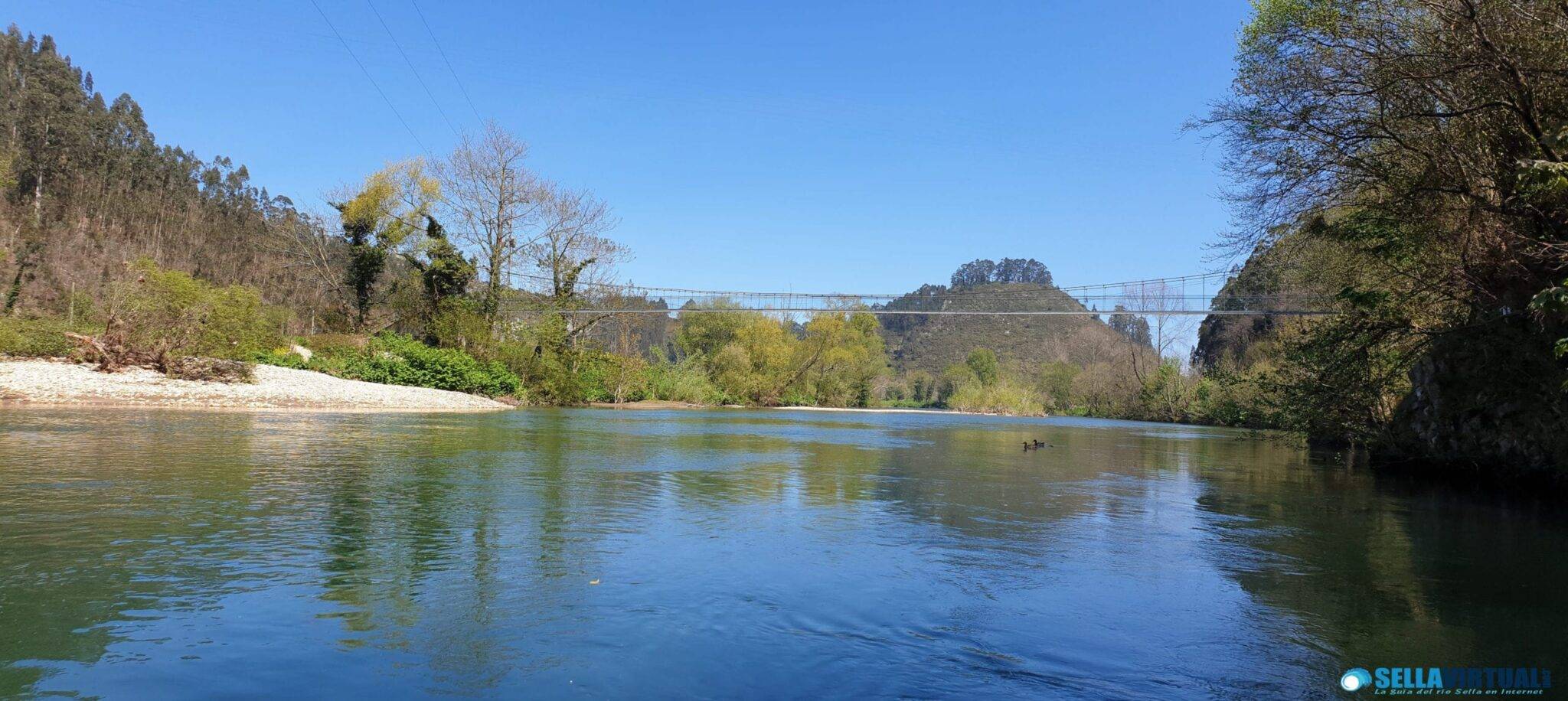Cuevas (Pasarela) (Km 12,8) - Recorrido descenso del sella en canoa ...